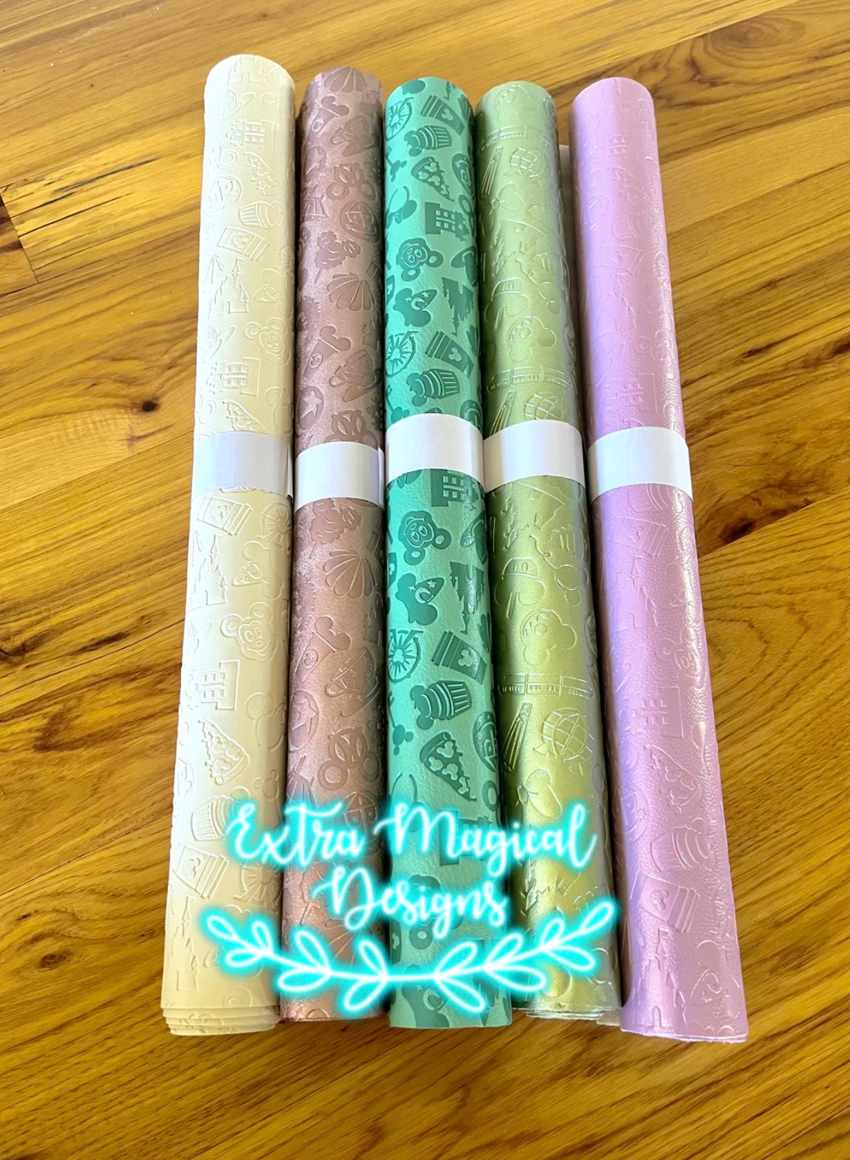 Parks Embossed Vinyl 18 inch Rolls A – Extra Magical Designs